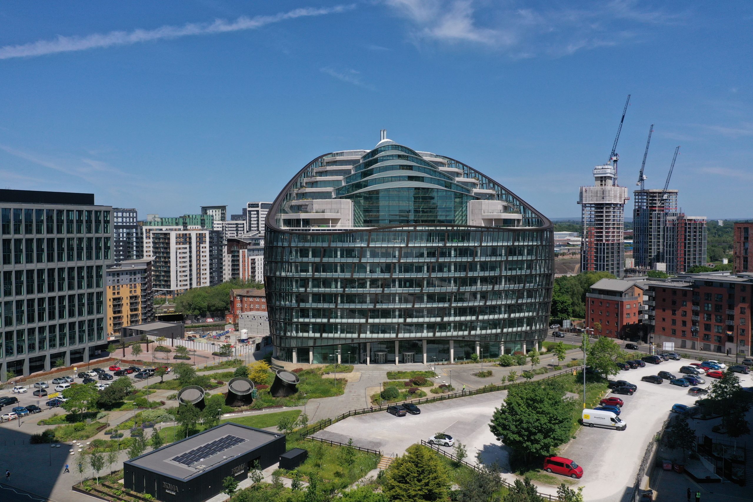 Manchester's One Angel Square on market for £165m - Real Asset Insight