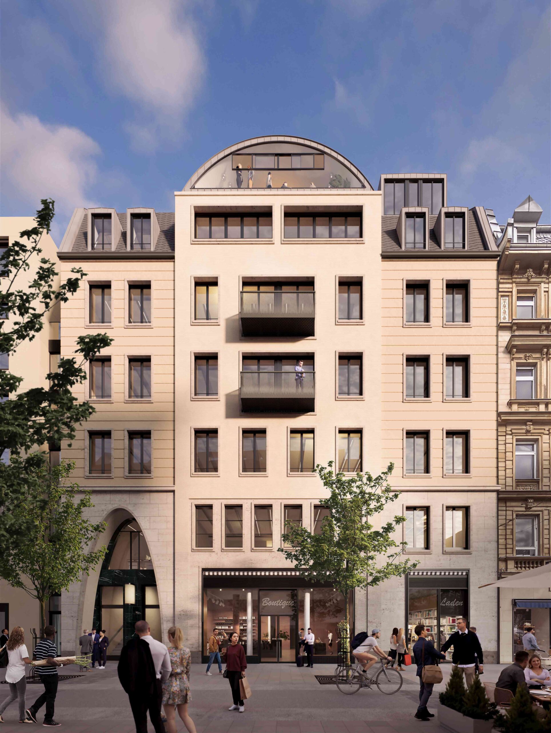 LBBW Immobilien redevelops listed central Frankfurt space - Real Asset ...