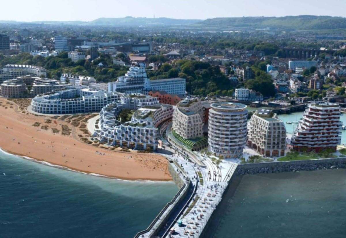 New harbourside quarter in Folkestone given green light - Real Asset ...